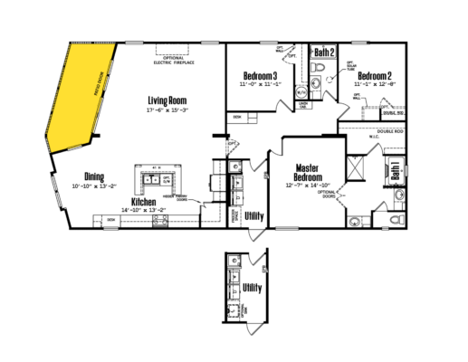 Doublewide 32×64-32BP - Legacy Housing Corporation